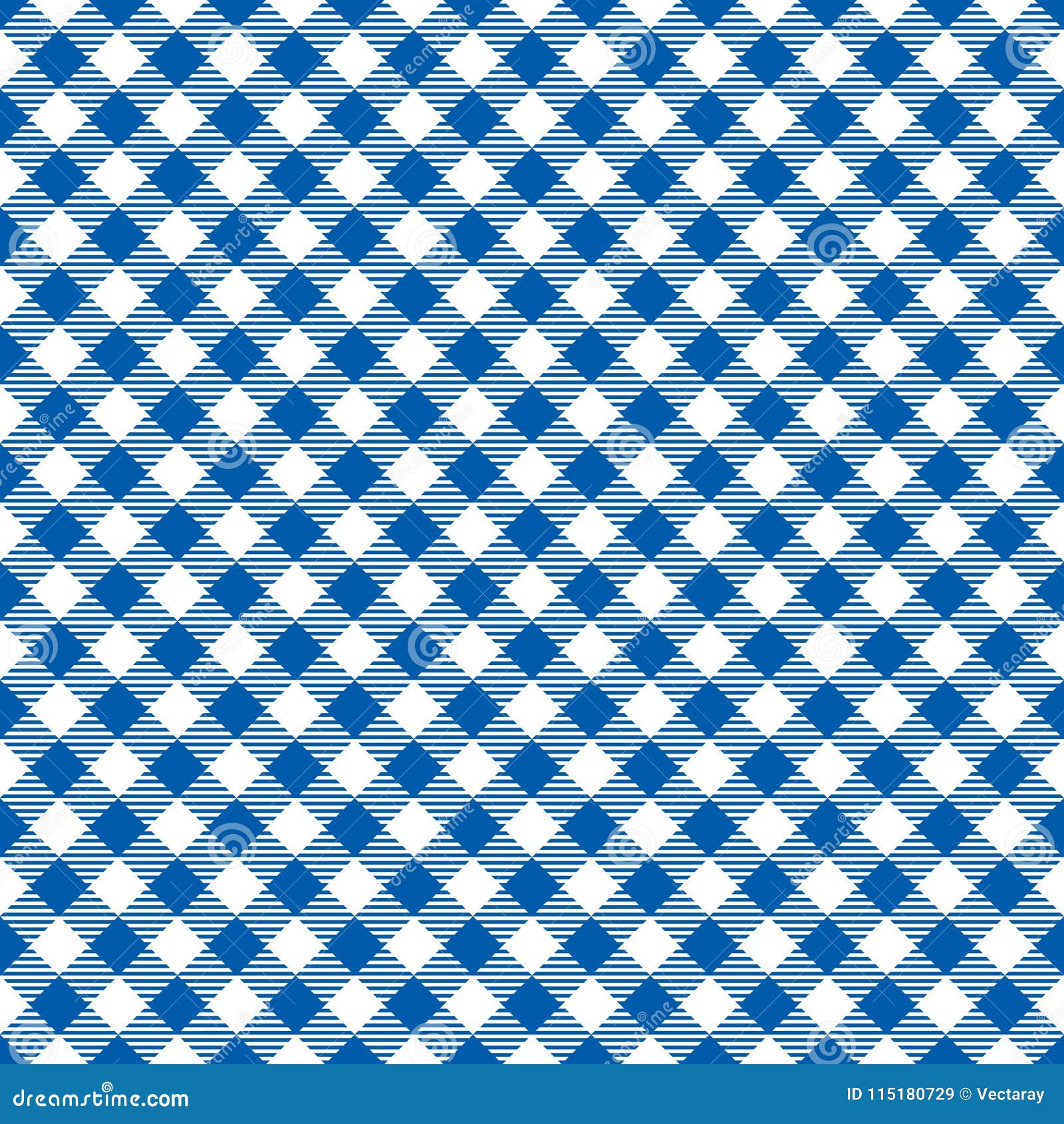 Seamless Blue Diagonal Checkered Fabric Pattern Background Texture ...