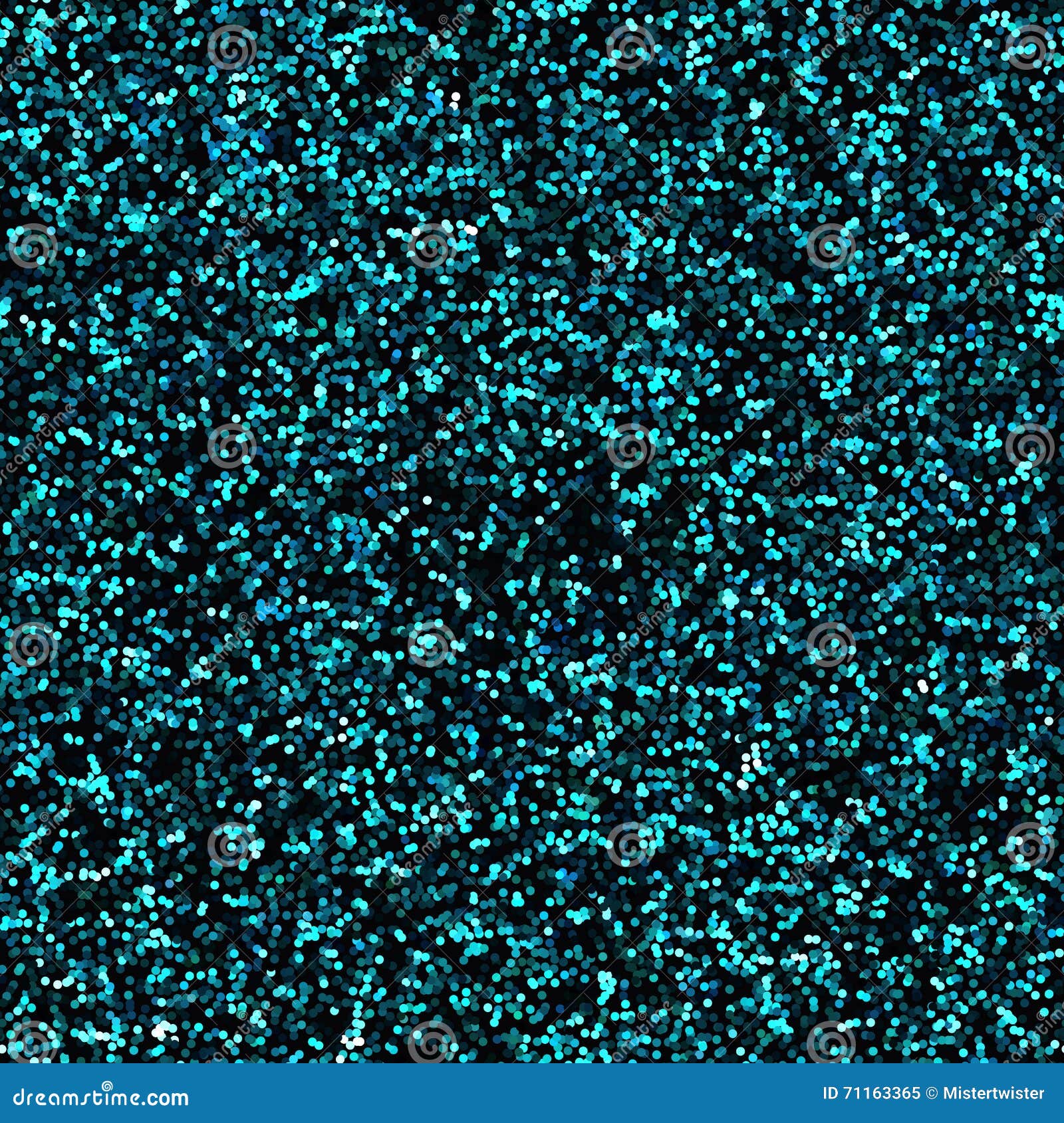 Blue Glitter Falling Particles On Transparent Background. Snow Flakes ...