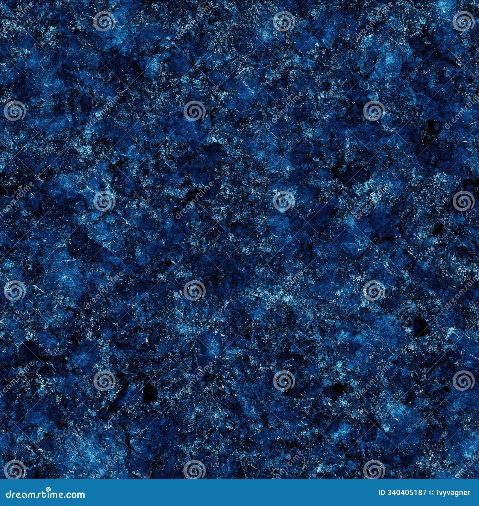 Seamless Blue Granite Texture with Flecks of Silver Stock Image - Image ...