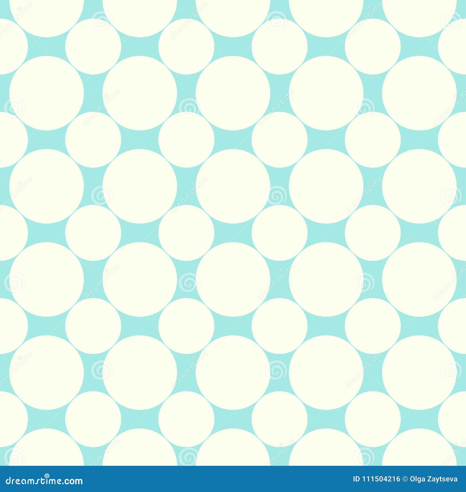 Seamless Blue Polka Dot Background Pattern Stock Illustration ...