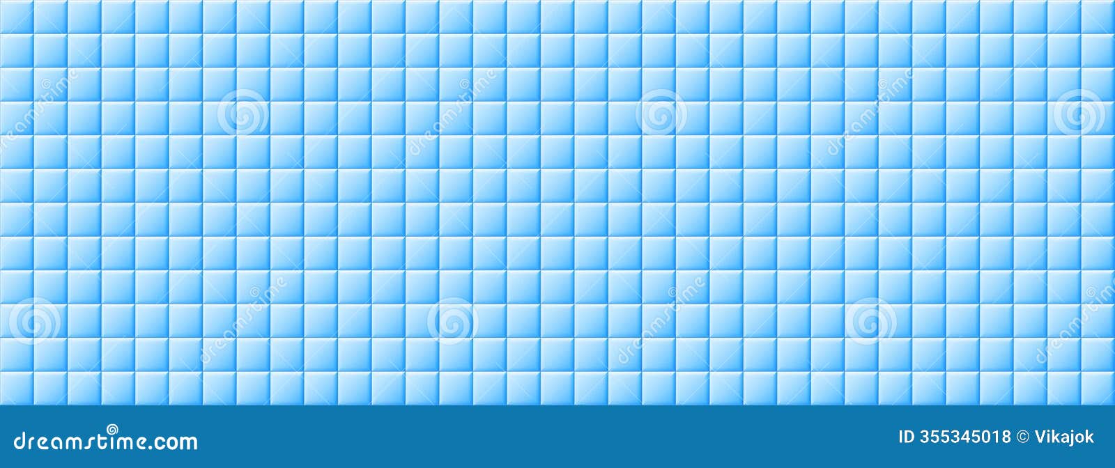 Seamless Blue Tile Pattern. Square Ceramic Tiled Texture for Bathroom ...