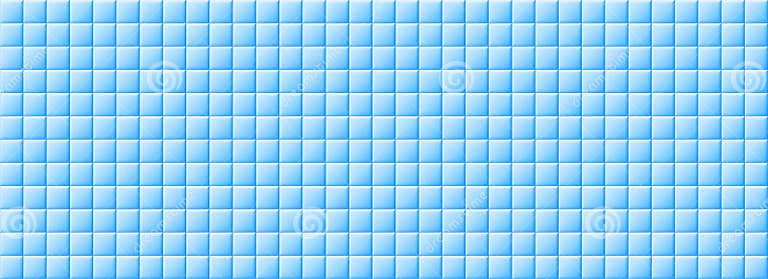 Seamless Blue Tile Pattern. Square Ceramic Tiled Texture for Bathroom ...