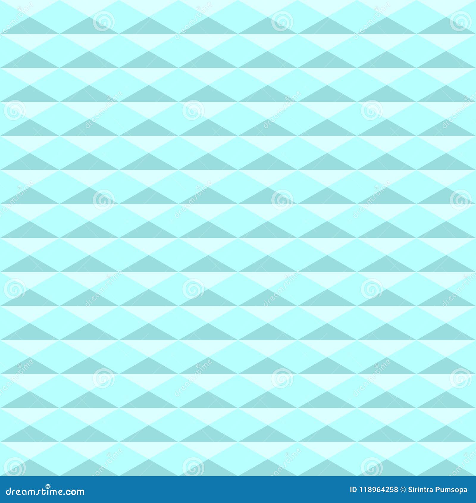 Seamless Blue Triangle Pattern. Geometric Abstract Texture Background ...