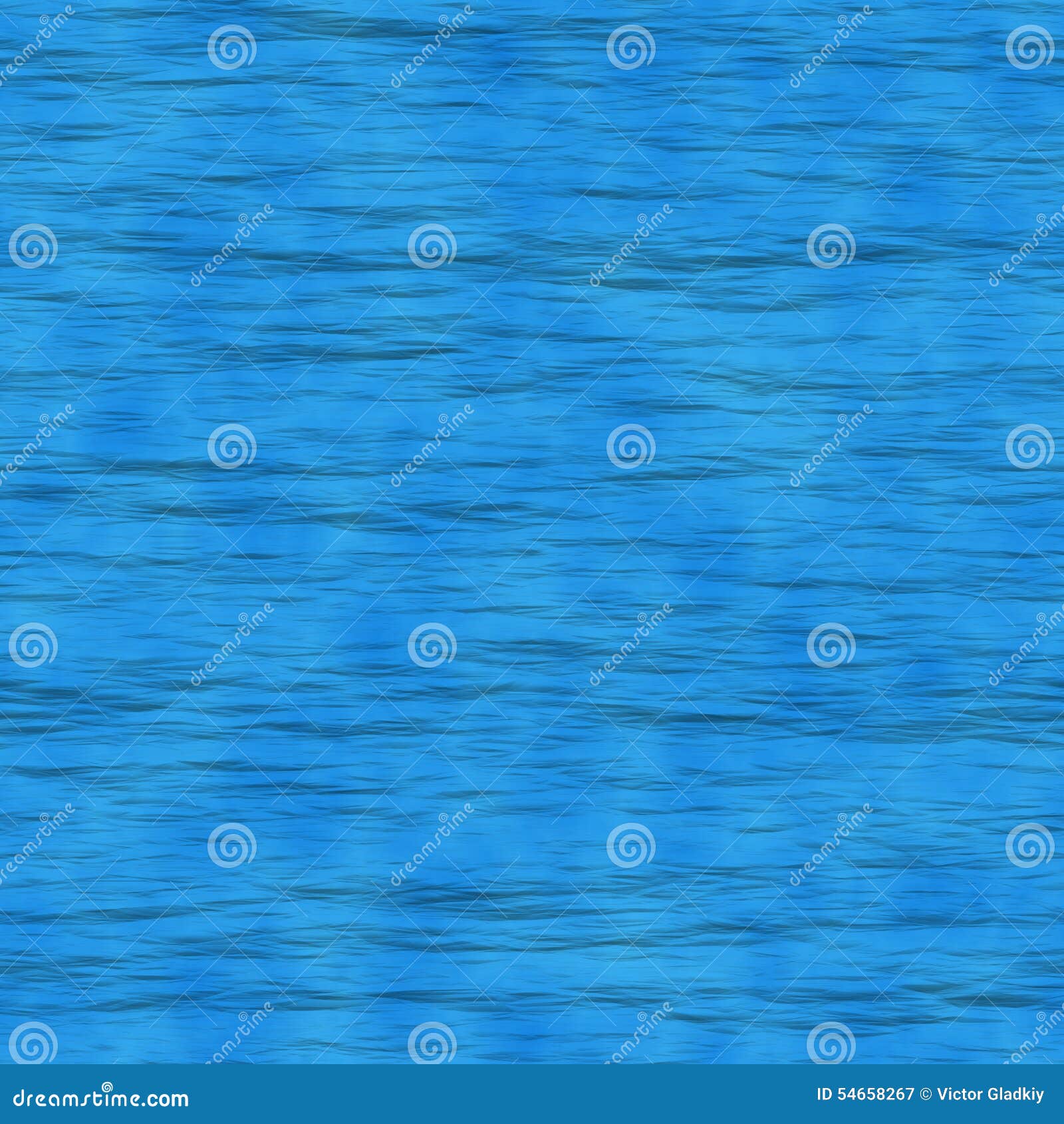 Seamless Blue Water Background Stock Illustration - Illustration of ...