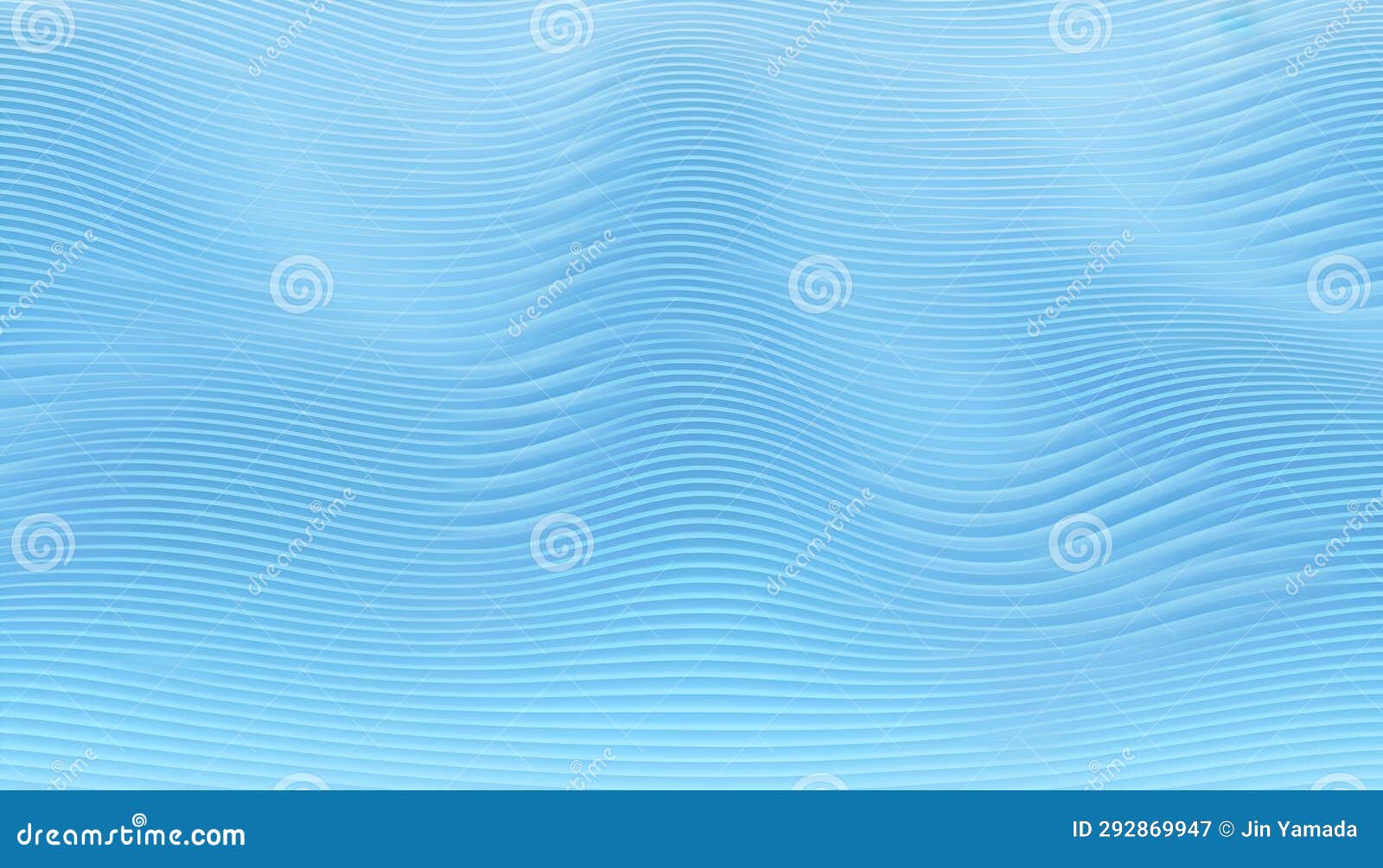 Seamless Blue Wavy Pattern. Abstract Background. Vector Illustration ...