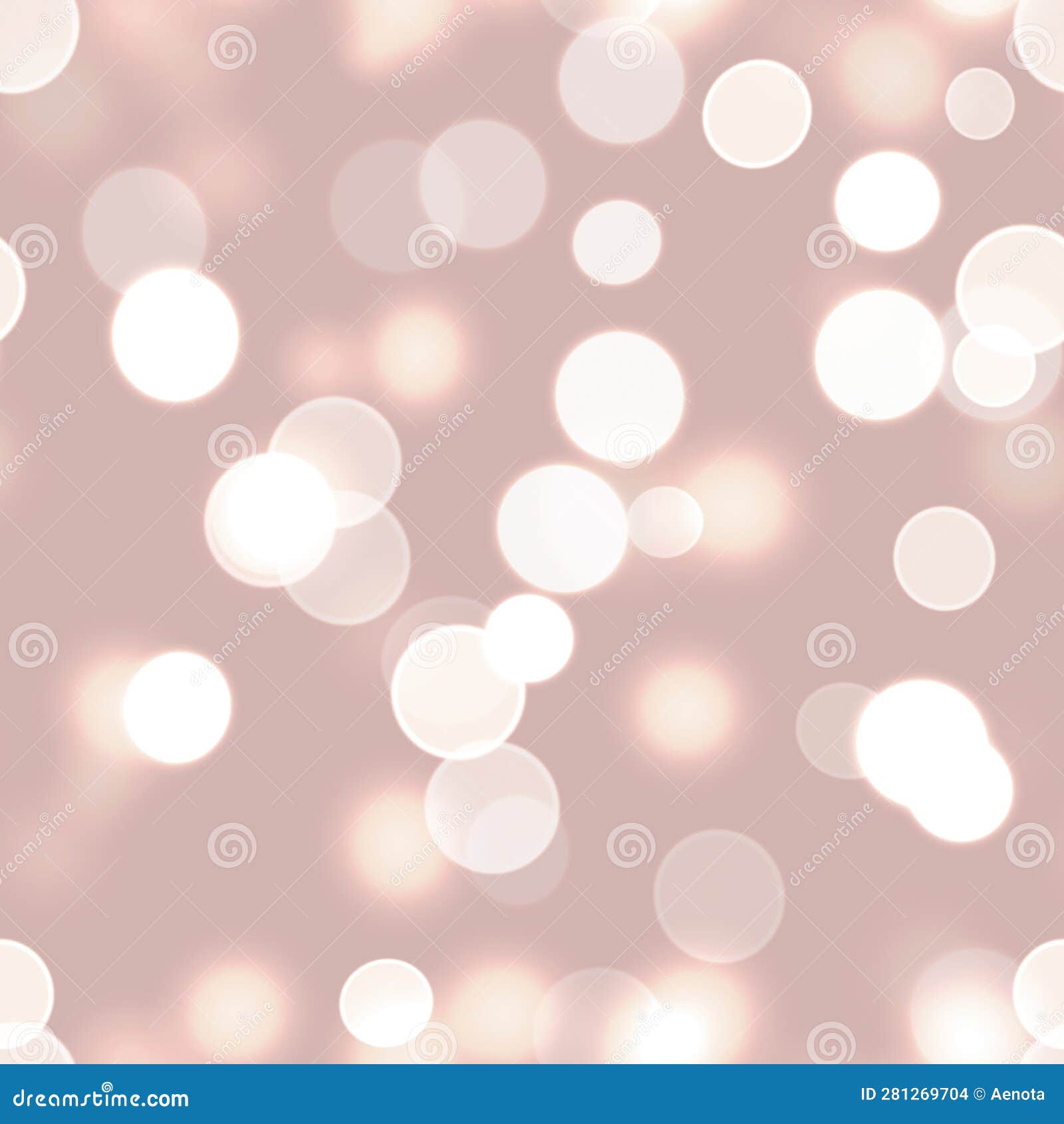 Seamless Bokeh Effect with Light Background Stock Illustration ...