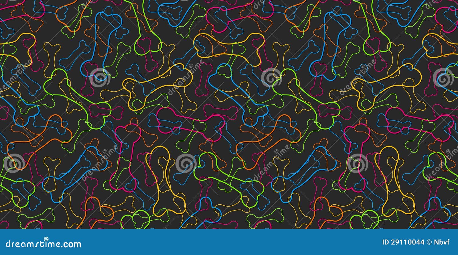 Seamless Bone Texture Pattern Background Stock Photo | CartoonDealer ...