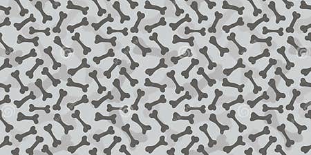 Seamless Bone Texture Pattern Greyscale Background Stock Illustration ...