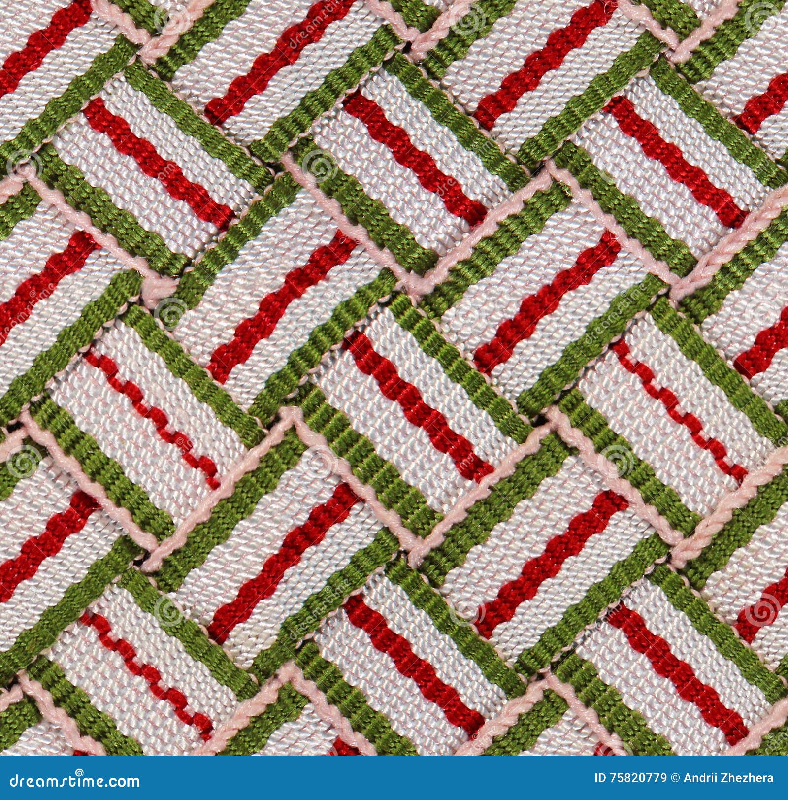 Seamless Braided Ribbon Pattern Stock Image - Image of pattern, ribbon ...