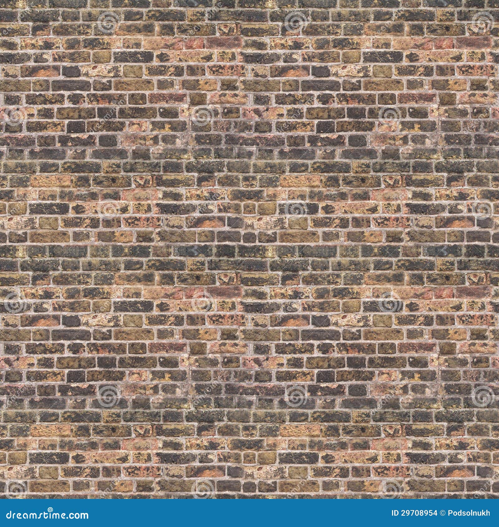 Seamless brick textures stock photo. Image of grain, rama - 29708954