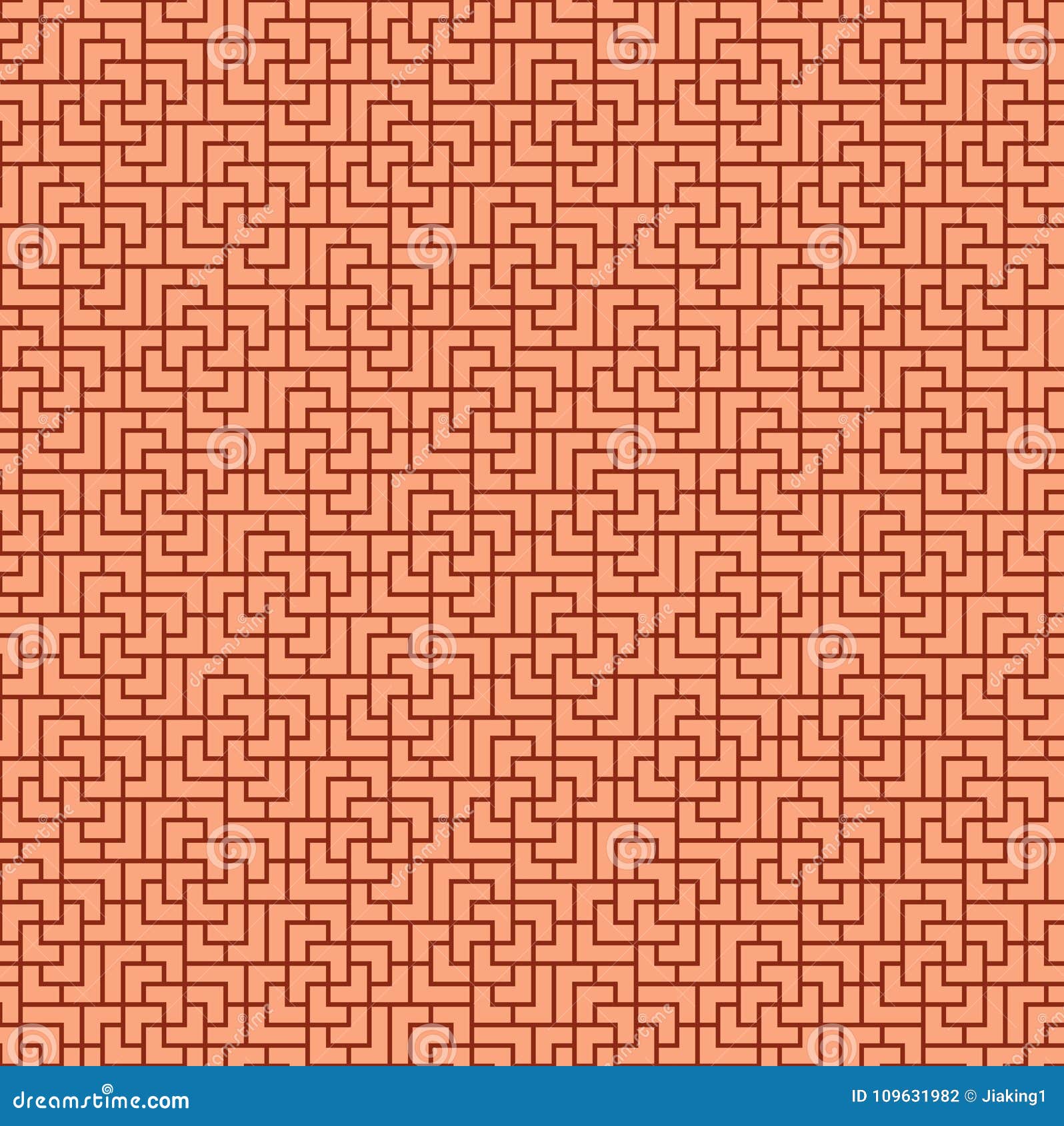 Seamless Brick Wall Pattern in Chinese Style Stock Vector ...