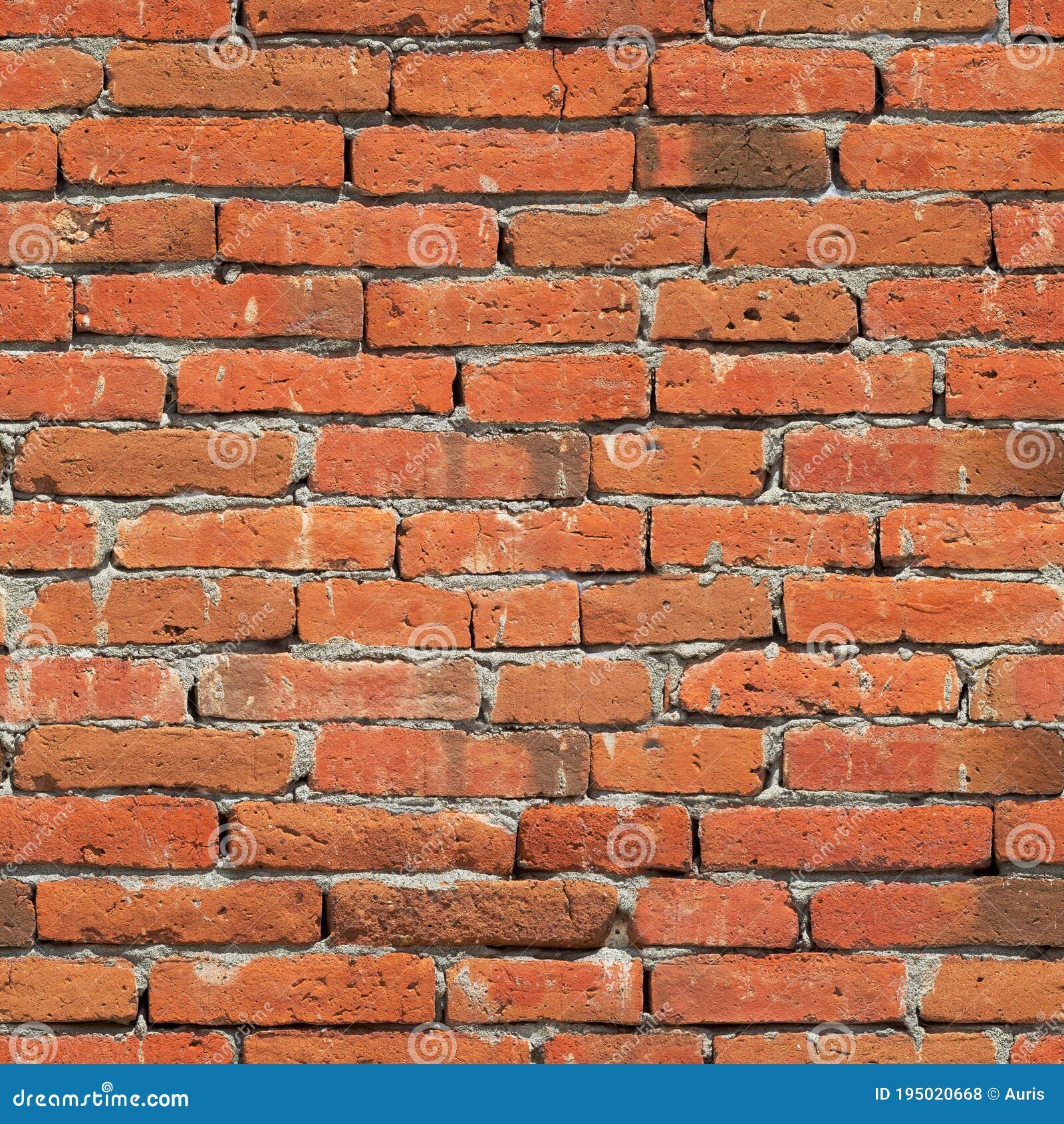 Seamless Brick Wall Texture Stock Photo - Image of texture, seamless ...