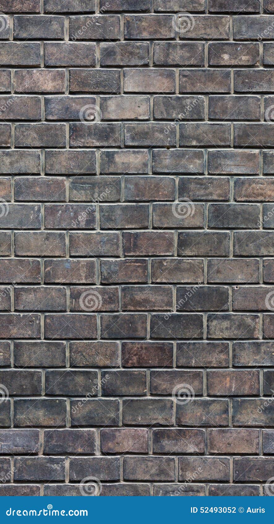 Seamless Brick Wall Texture Stock Photo - Image of background, smeary ...