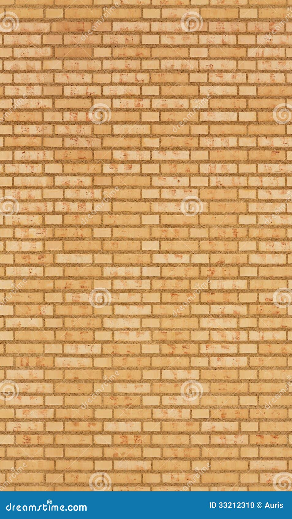 Seamless Brick Wall Texture Stock Photo - Image of wall, architecture ...