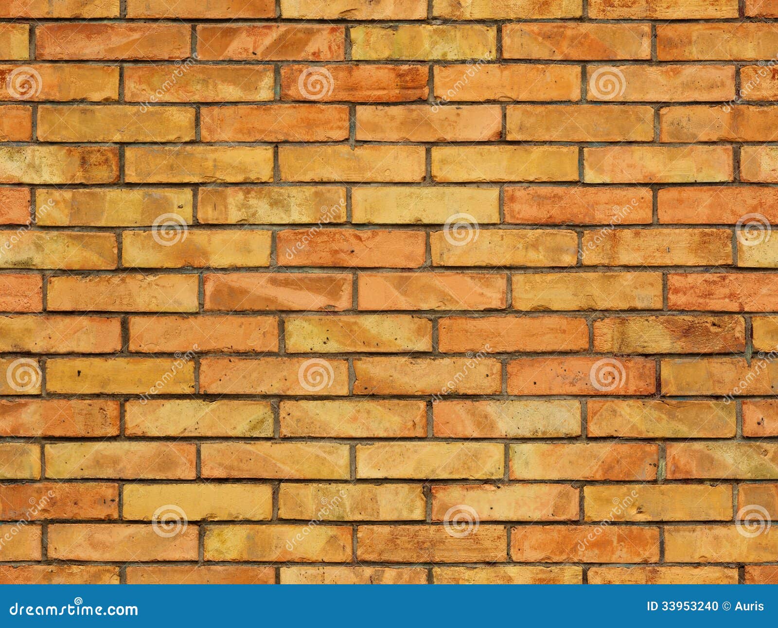 Seamless Brick Wall Texture Stock Photo - Image of stone, detail: 33953240