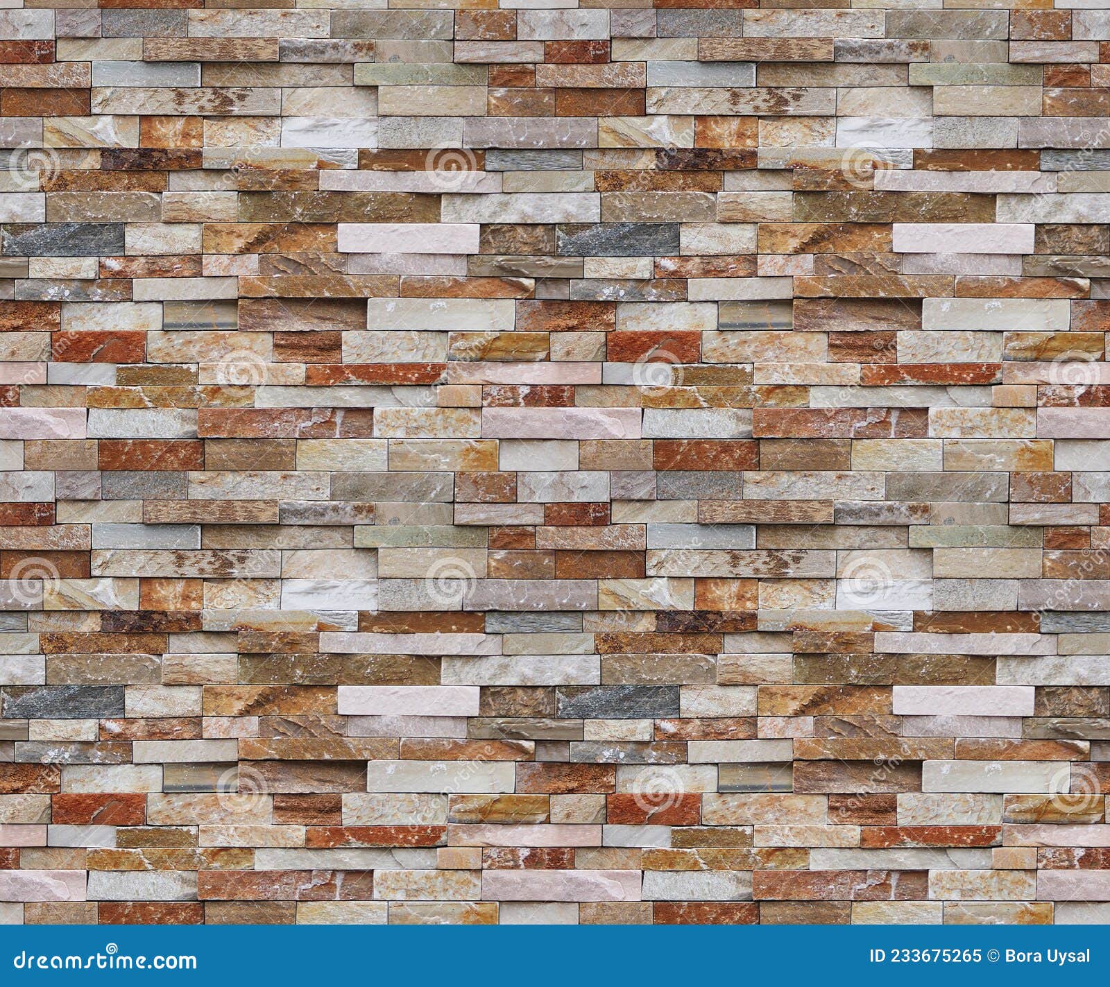 Seamless bricks stock illustration. Illustration of stone - 233675265