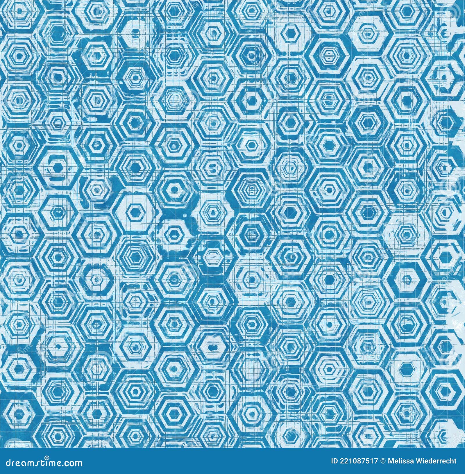 Seamless Bright Blue Blueprint Pattern for Textile and Print Stock ...