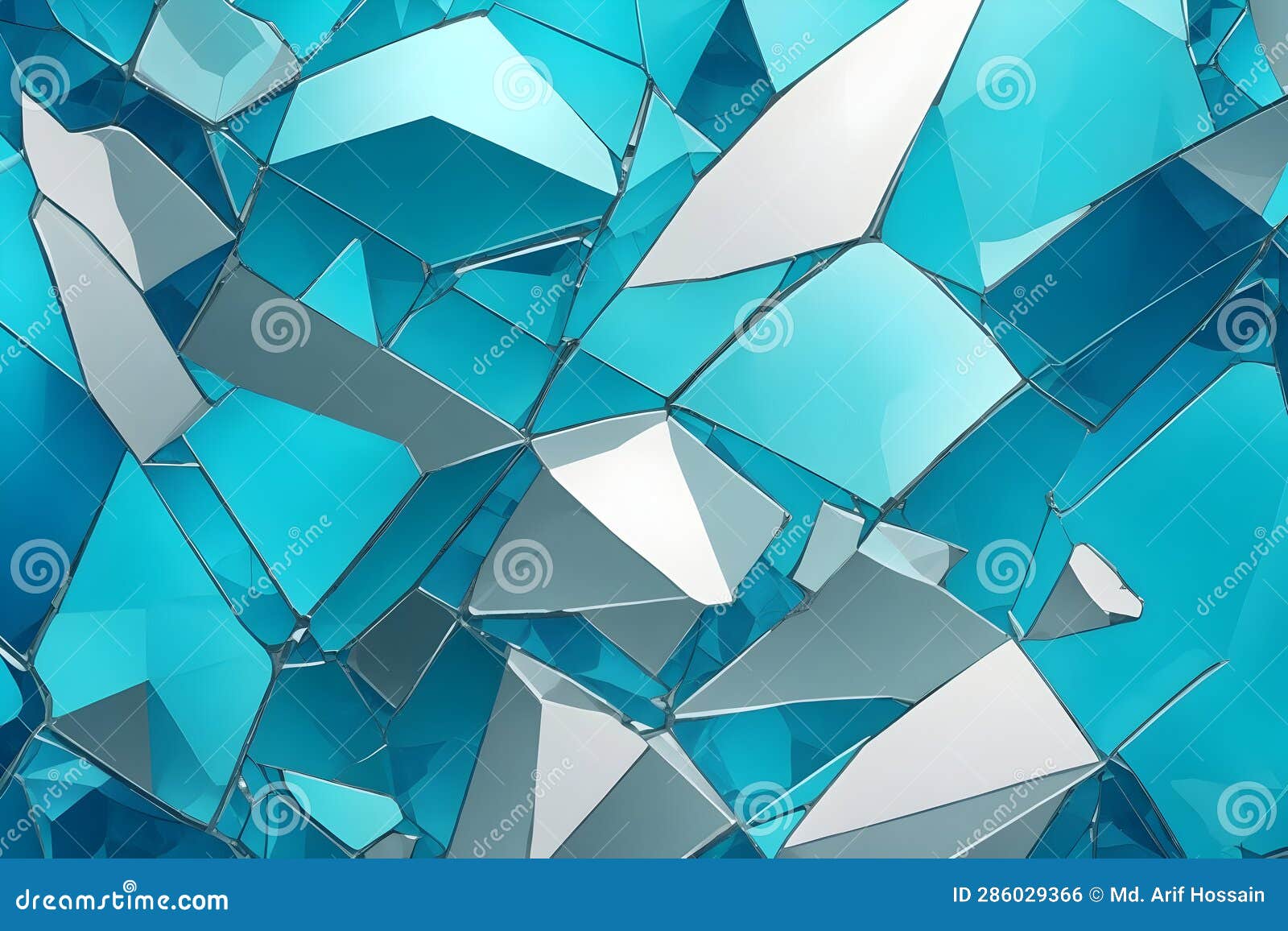 Seamless Broken Glass Patterns Generated Ai Stock Illustration ...