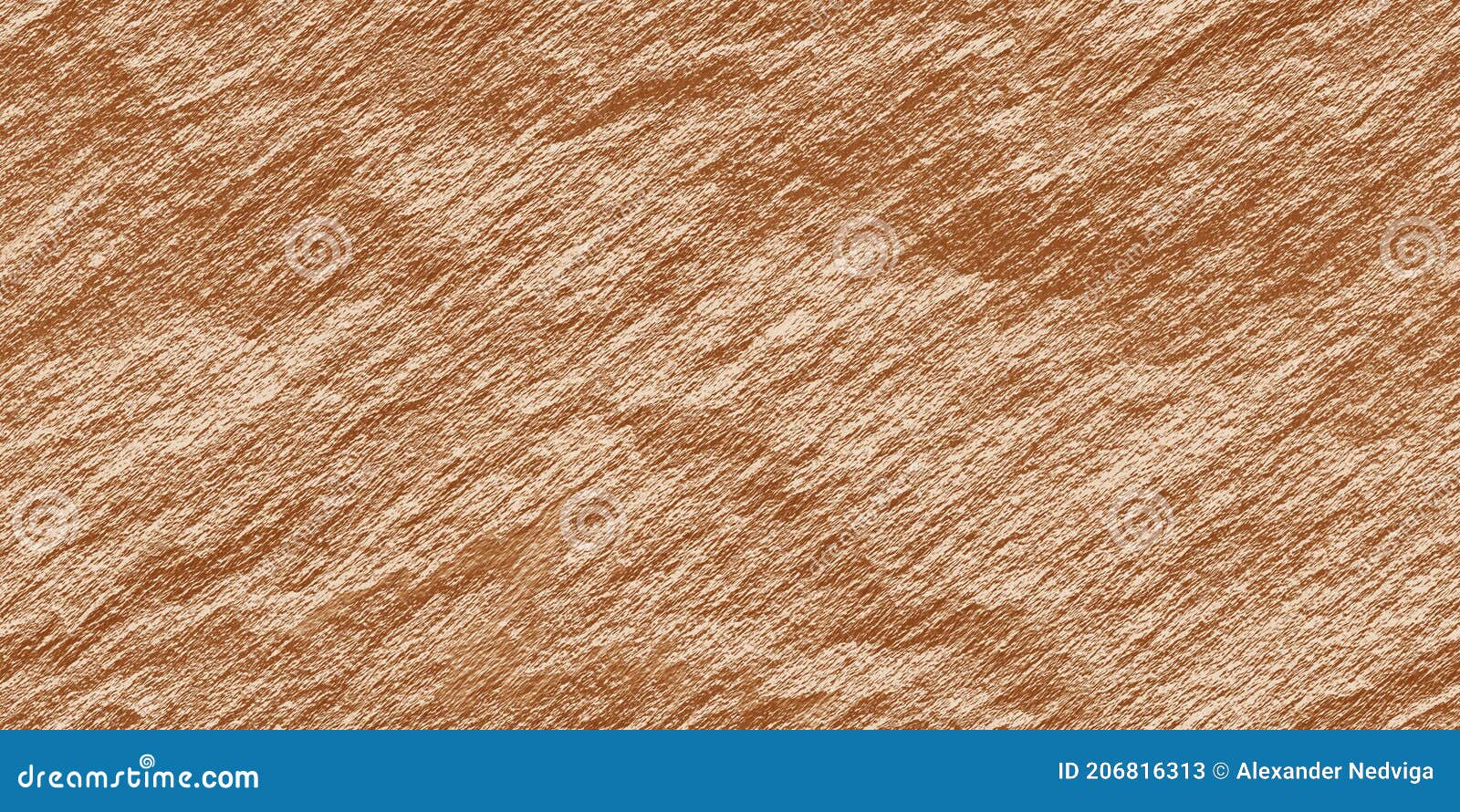 Seamless Bronze Surface. Bronzed Ore Split Texture Stock Illustration ...