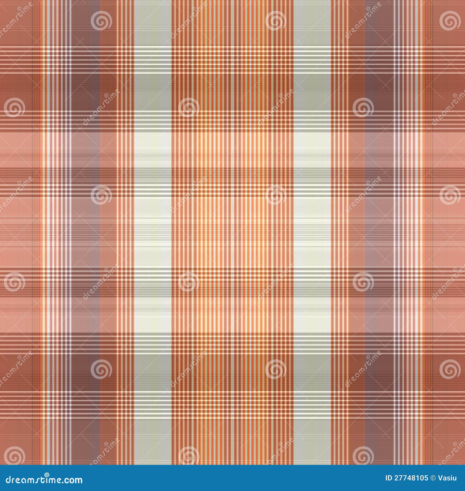 Seamless Brown Check Texture. Stock Illustration - Illustration of ...