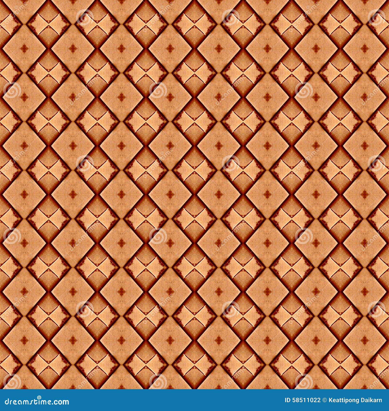 Seamless Brown Color Pattern Stock Photo - Image of repeat, beautiful ...