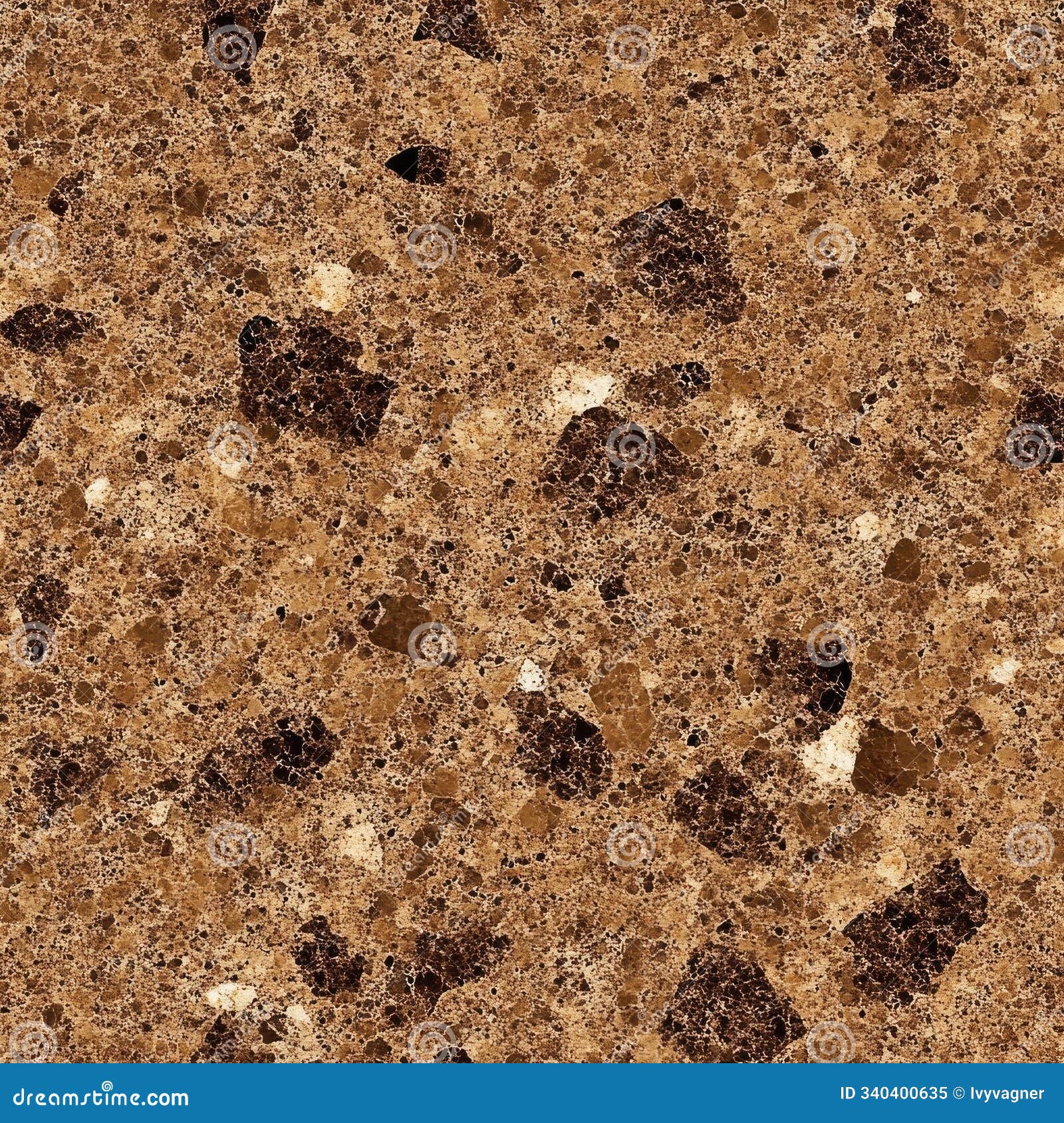 Seamless Brown Granite Texture with Speckled Patterns Stock Illustration - Illustration of ...