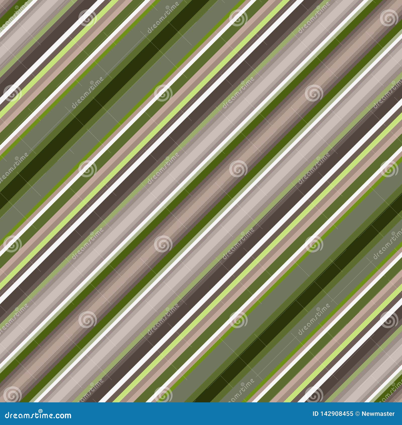 Seamless Brown-green Diagonal Pattern Stock Vector - Illustration of ...