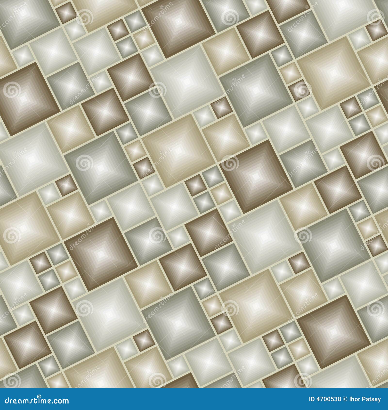 Seamless Brown Tile Pattern Royalty Free Stock Photos - Image: 4700538