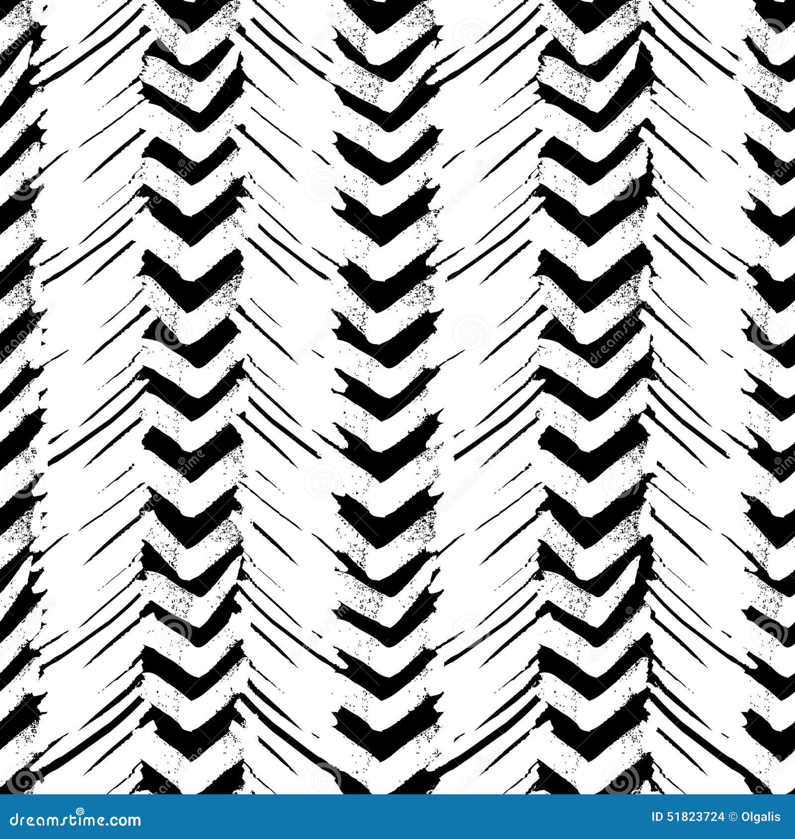 Seamless Brush Strokes Pattern Vector Illustration | CartoonDealer.com ...