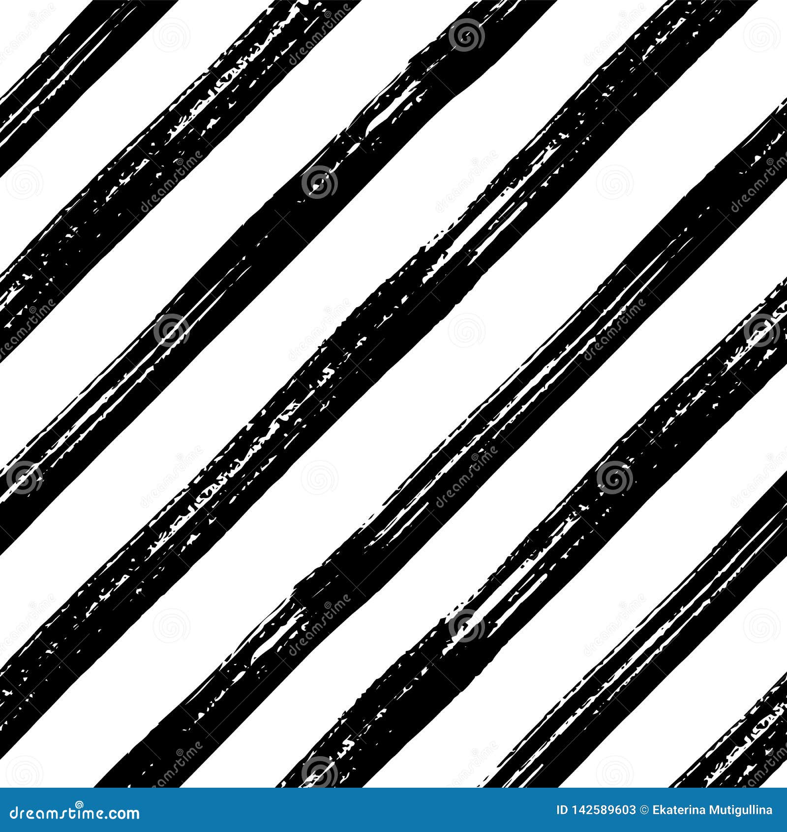 Seamless Brush Stroke Diagonal Pattern Stock Vector - Illustration of ...