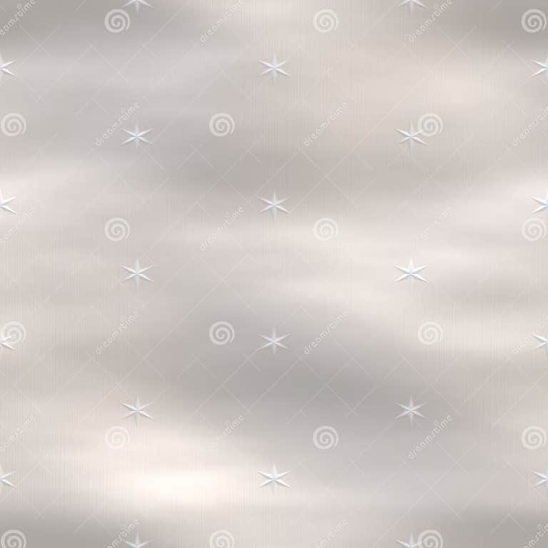 Seamless Brushed Metal Pattern Stock Illustration - Illustration of ...