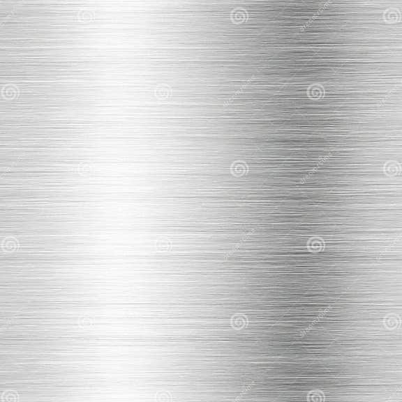 Seamless Brushed Metal Texture, Smooth Surface, Light Reflections ...