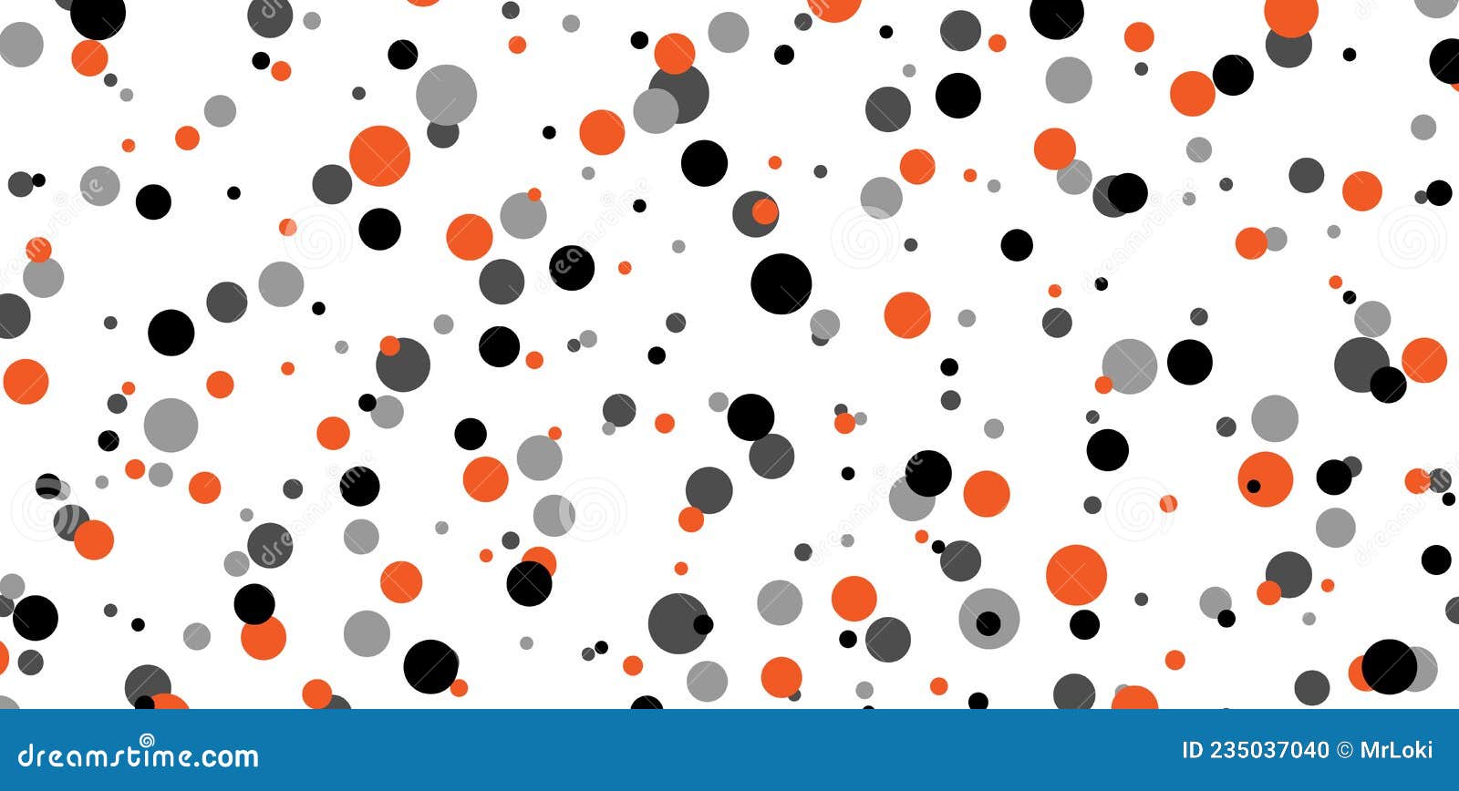 Seamless Bubble Confetti Background, Colourful Bubbles on White ...