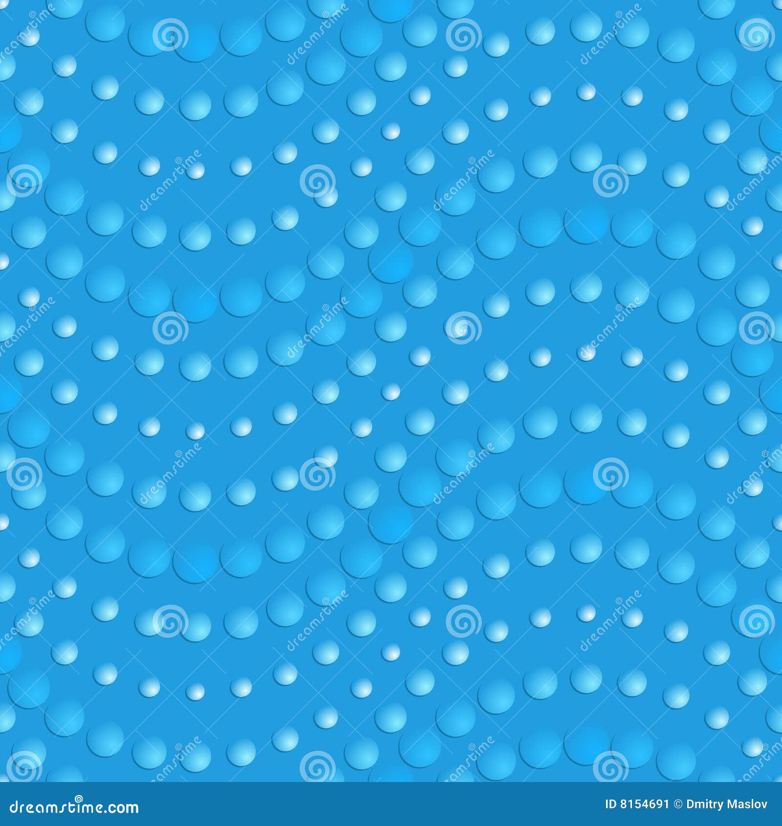 Seamless Bubble Pattern stock vector. Illustration of globe - 8154691