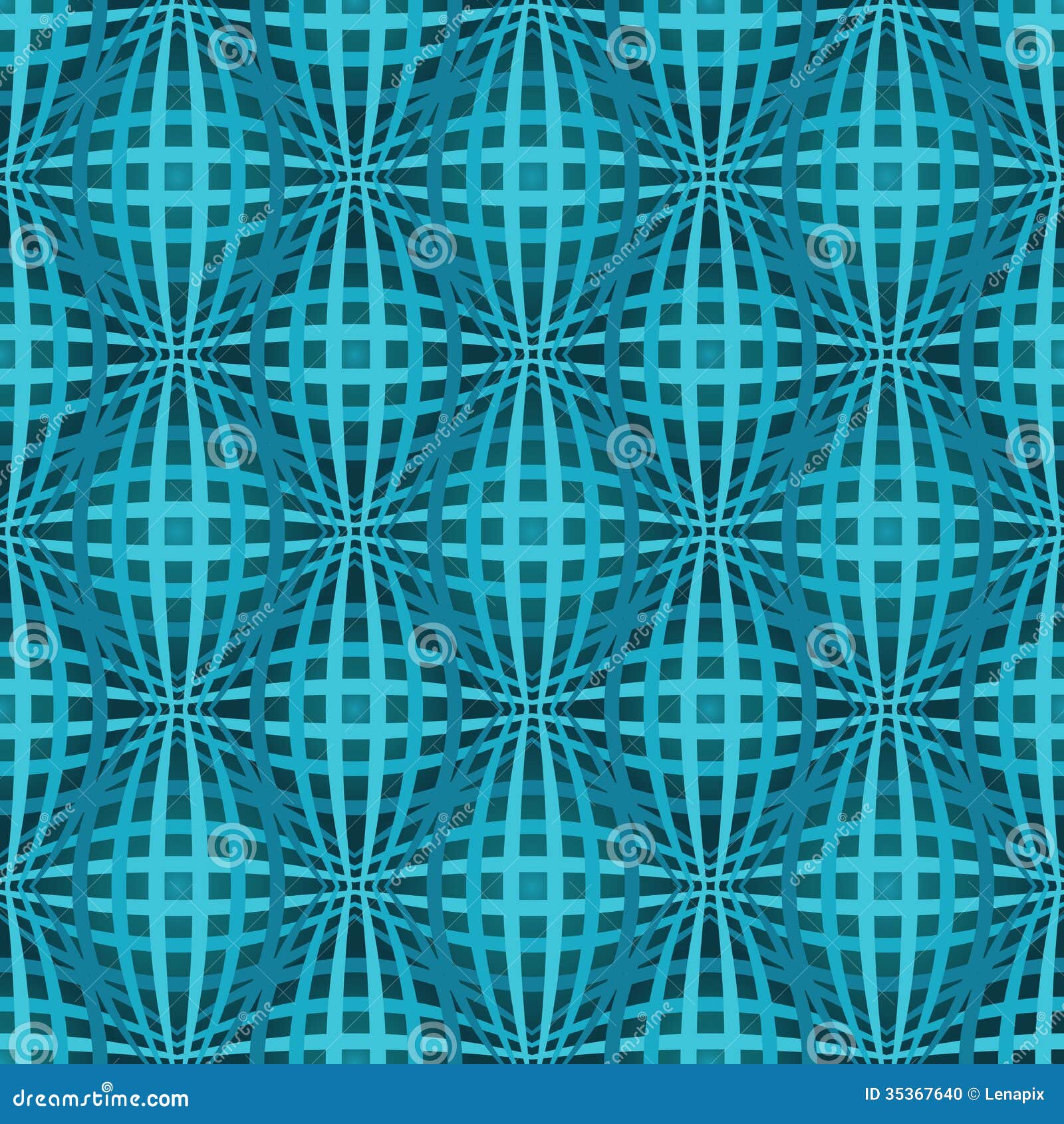 Seamless bulged pattern. stock vector. Illustration of herniating ...