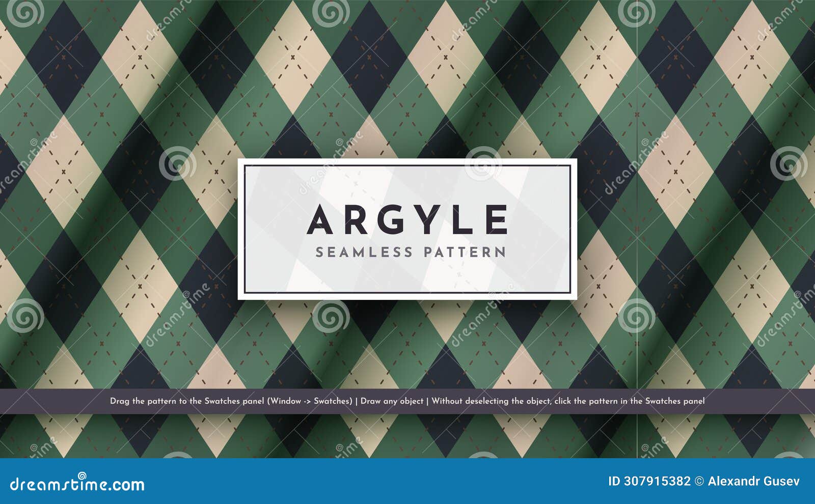Seamless Camouflage Argyle Pattern. Traditional Scottish Texture ...