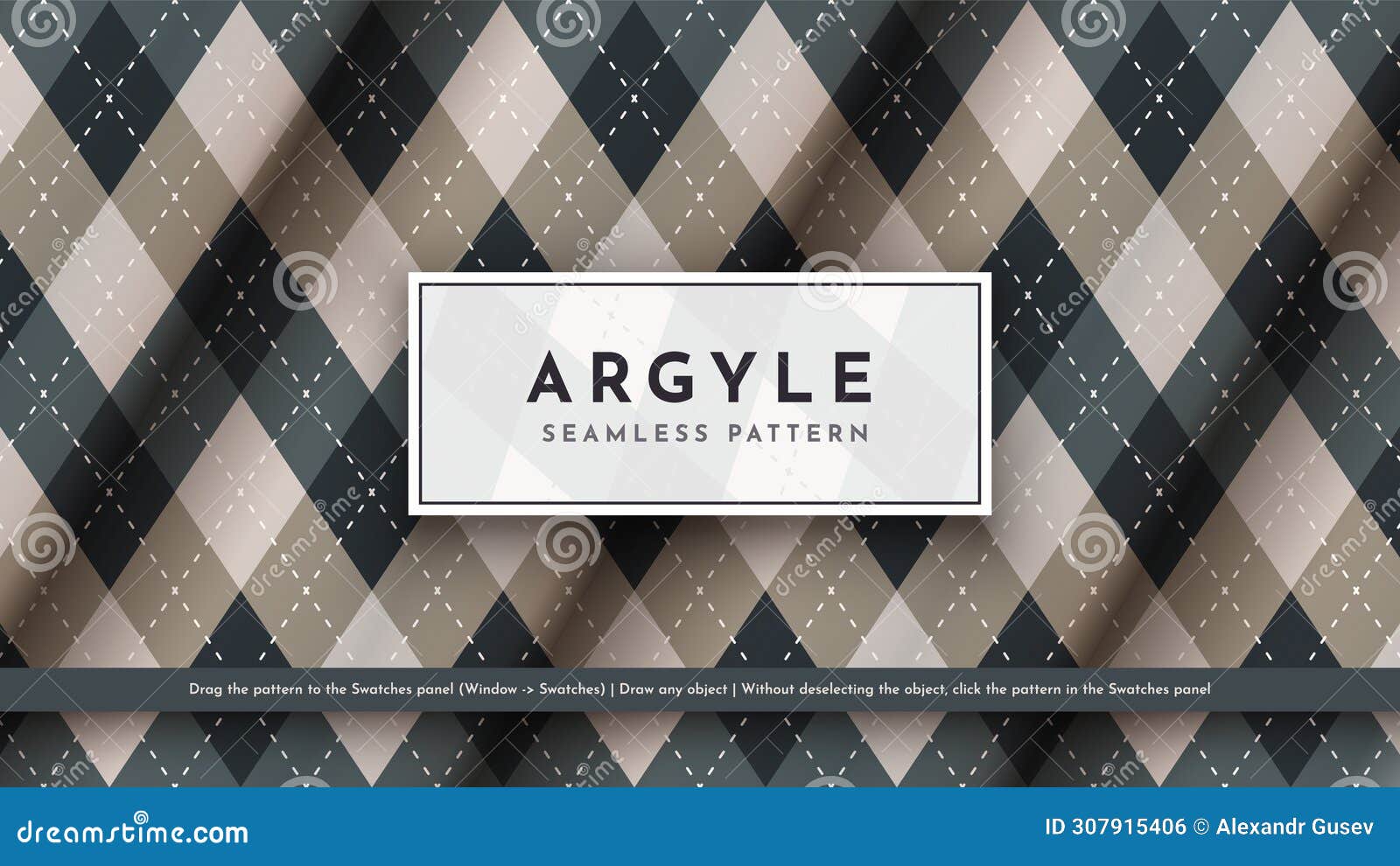 Seamless Camouflage Argyle Pattern. Traditional Scottish Texture ...