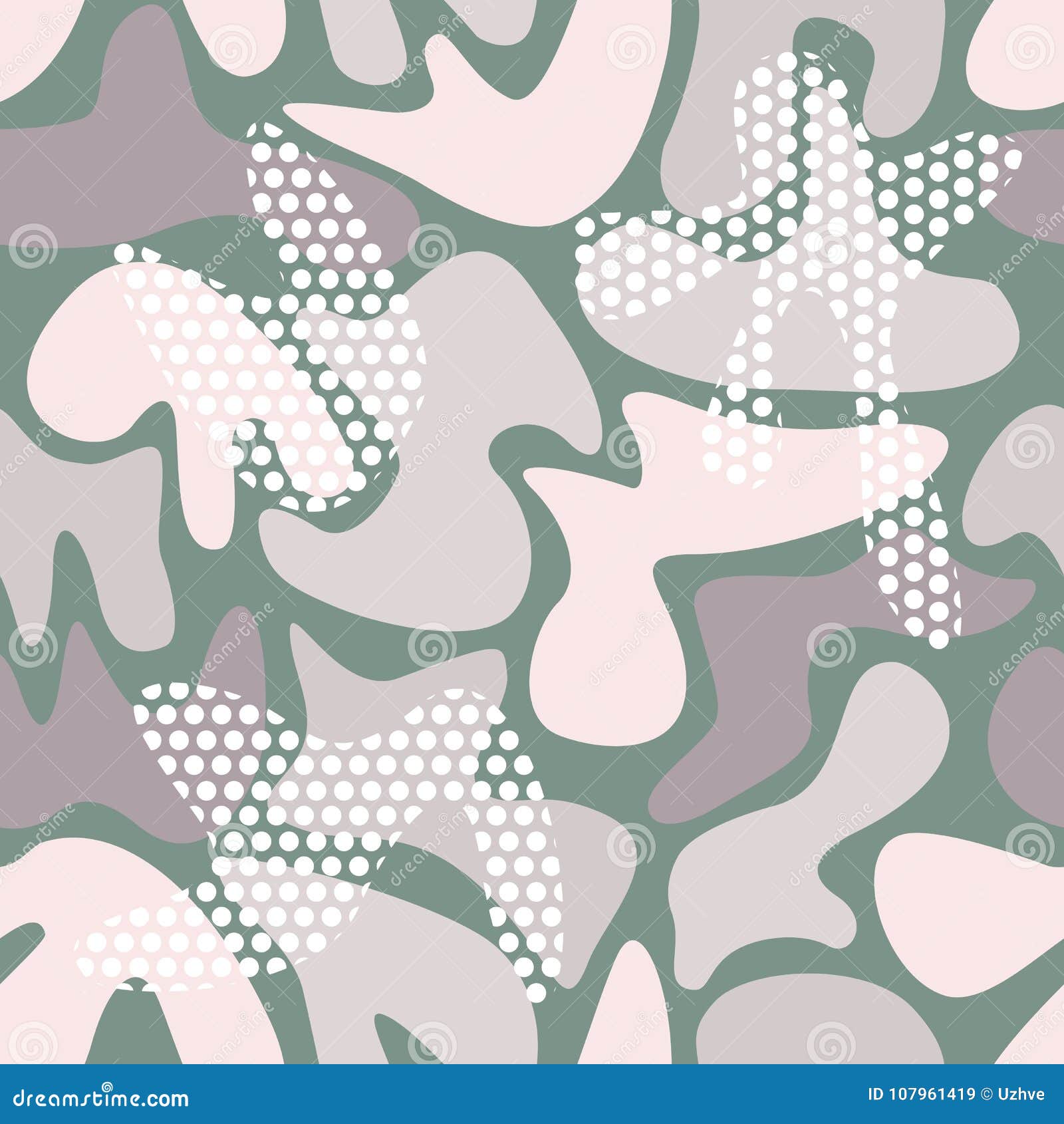 Seamless Camouflage Color Pattern Stock Vector - Illustration of color ...
