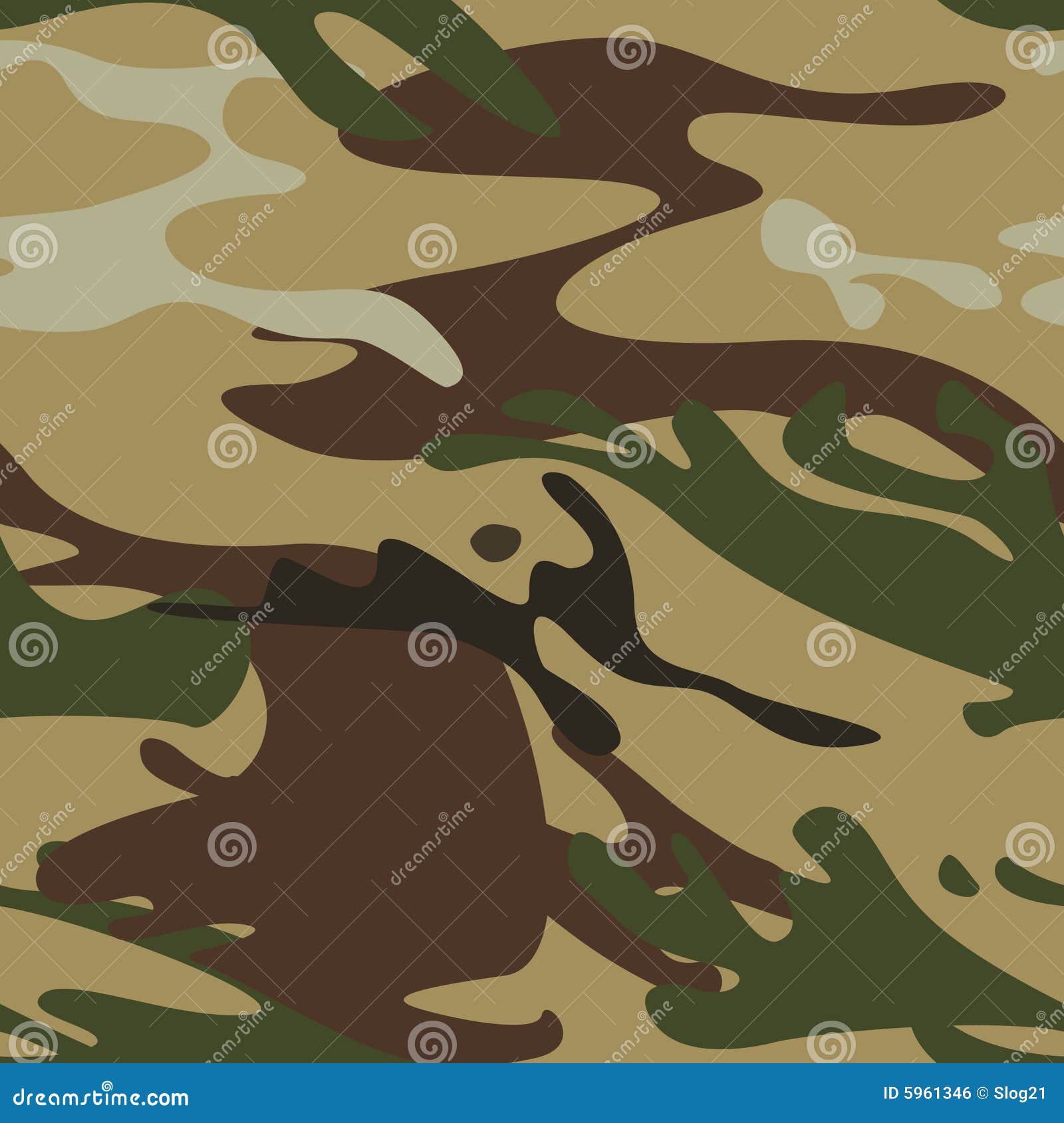 Seamless Camouflage Pattern Stock Vector - Illustration of cloth, mask ...