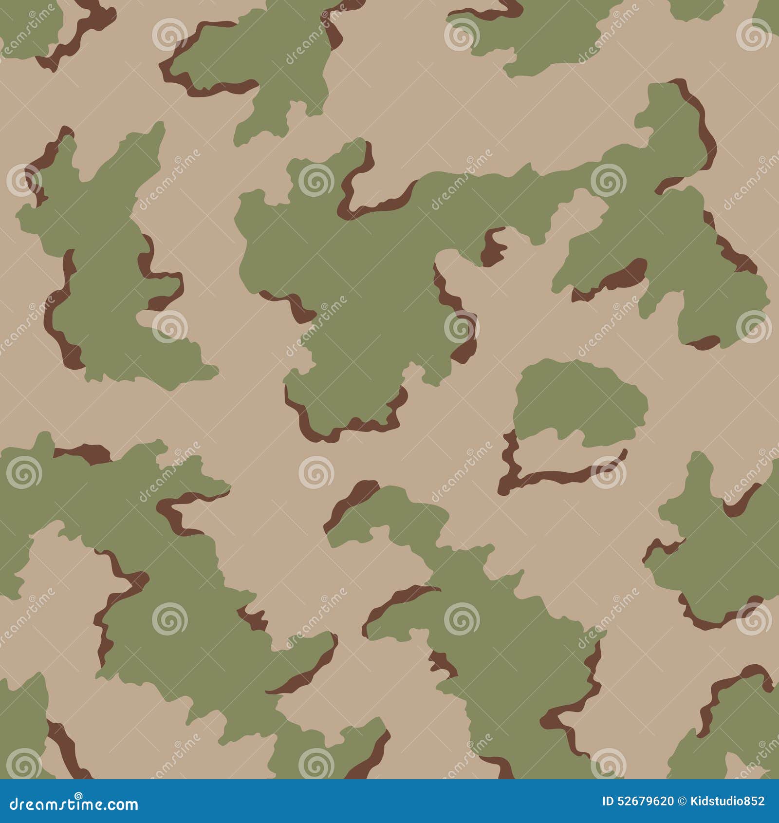 Seamless Camouflage Pattern Stock Vector - Illustration of combat ...