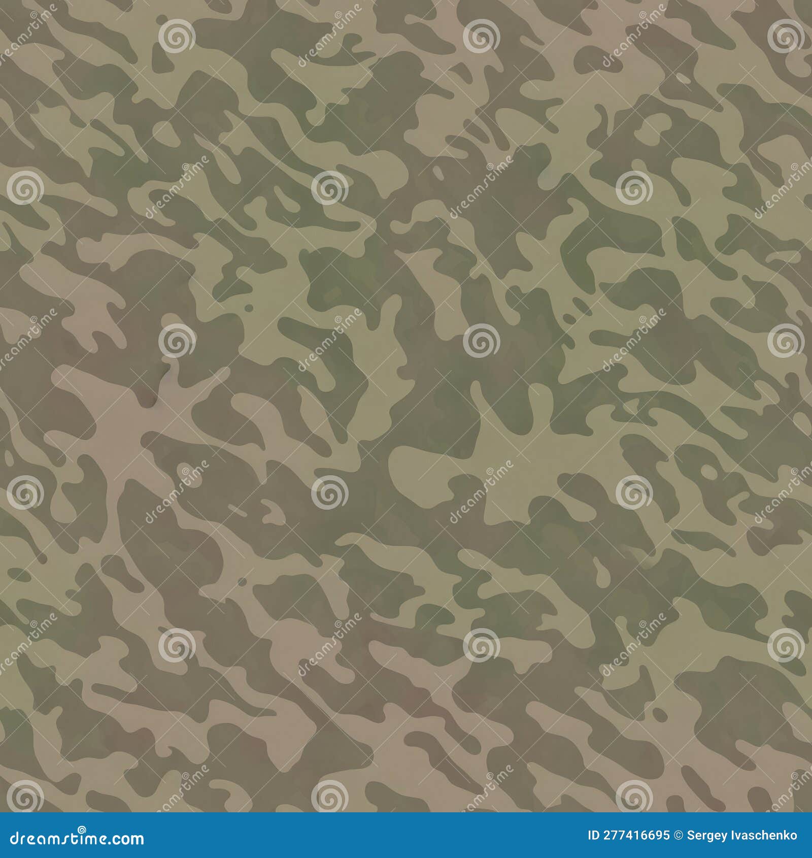 Seamless Camouflage Pattern. Seamless Pattern Stock Illustration ...
