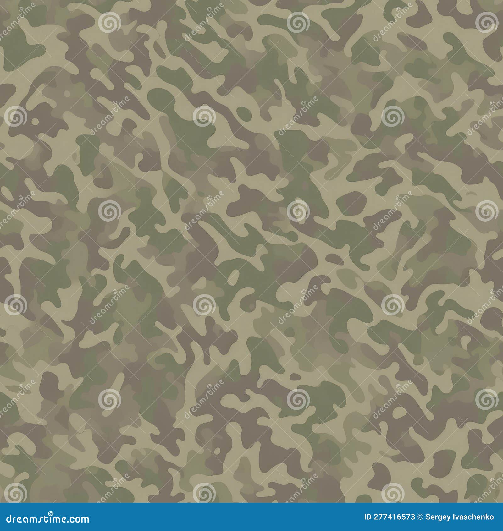 Seamless Camouflage Pattern. Stock Illustration - Illustration of soil ...