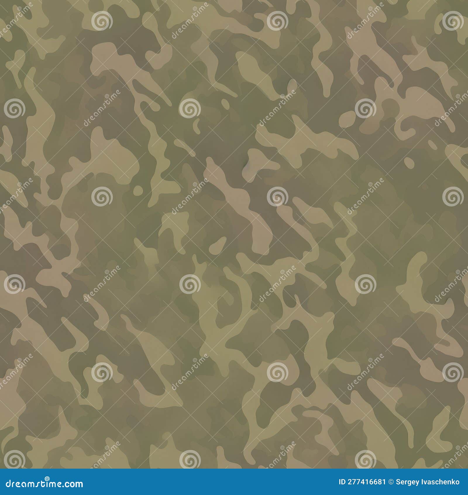 Seamless Camouflage Pattern. Seamless Pattern Stock Illustration ...