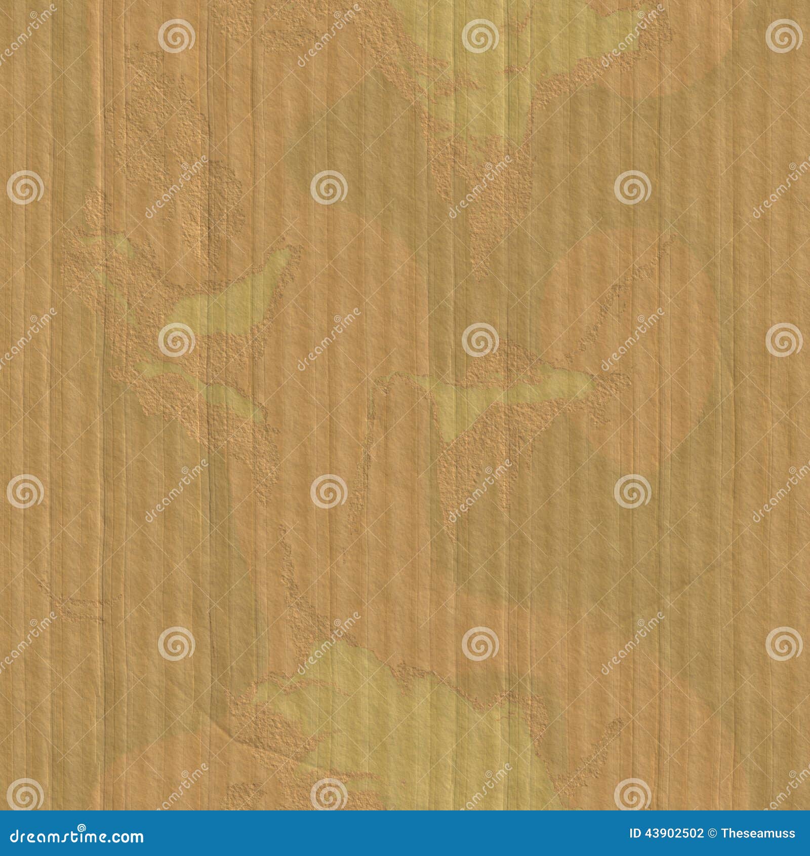 Seamless Cardboard Texture, Paper Background Stock Illustration ...