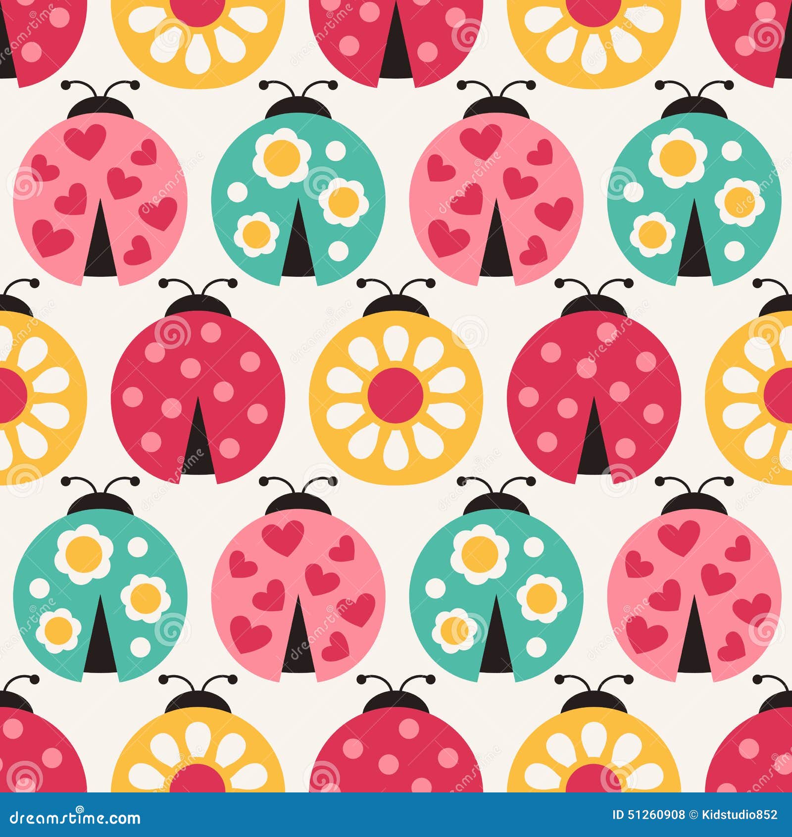 Cartoon Ladybug. Math Activity Worksheet. Multiplication Table. Color ...