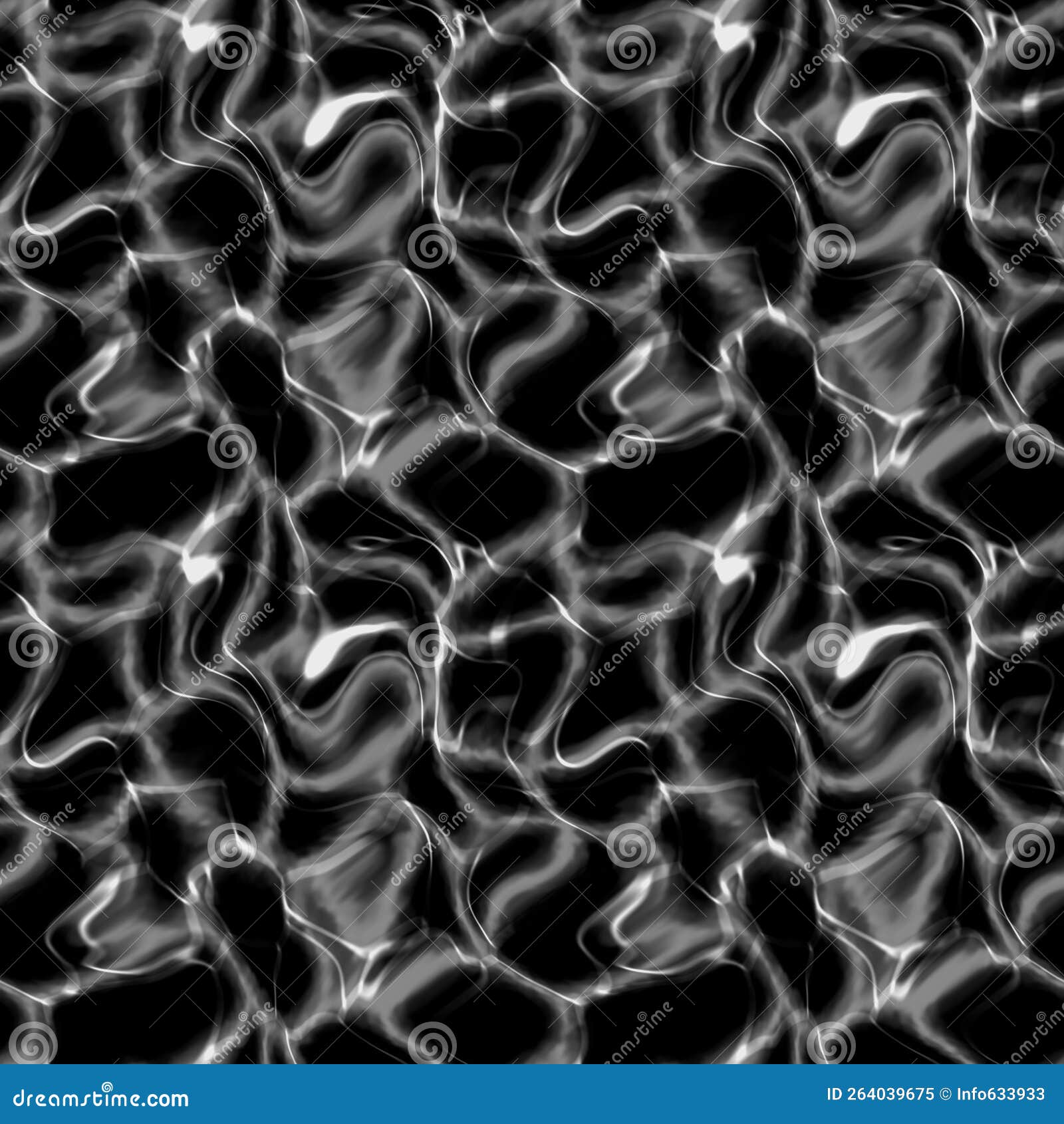 Seamless Caustic Overlay. Ripple Caustics. Caustics Below Water Surface ...