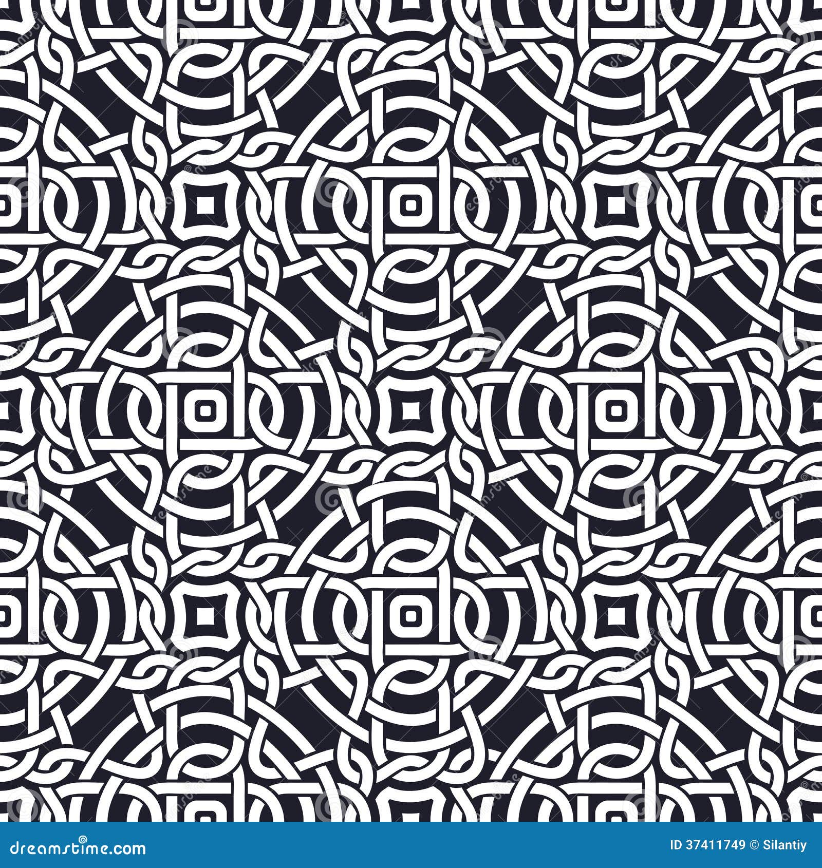 Seamless Celtic Pattern 002 Stock Photo | CartoonDealer.com #50168694