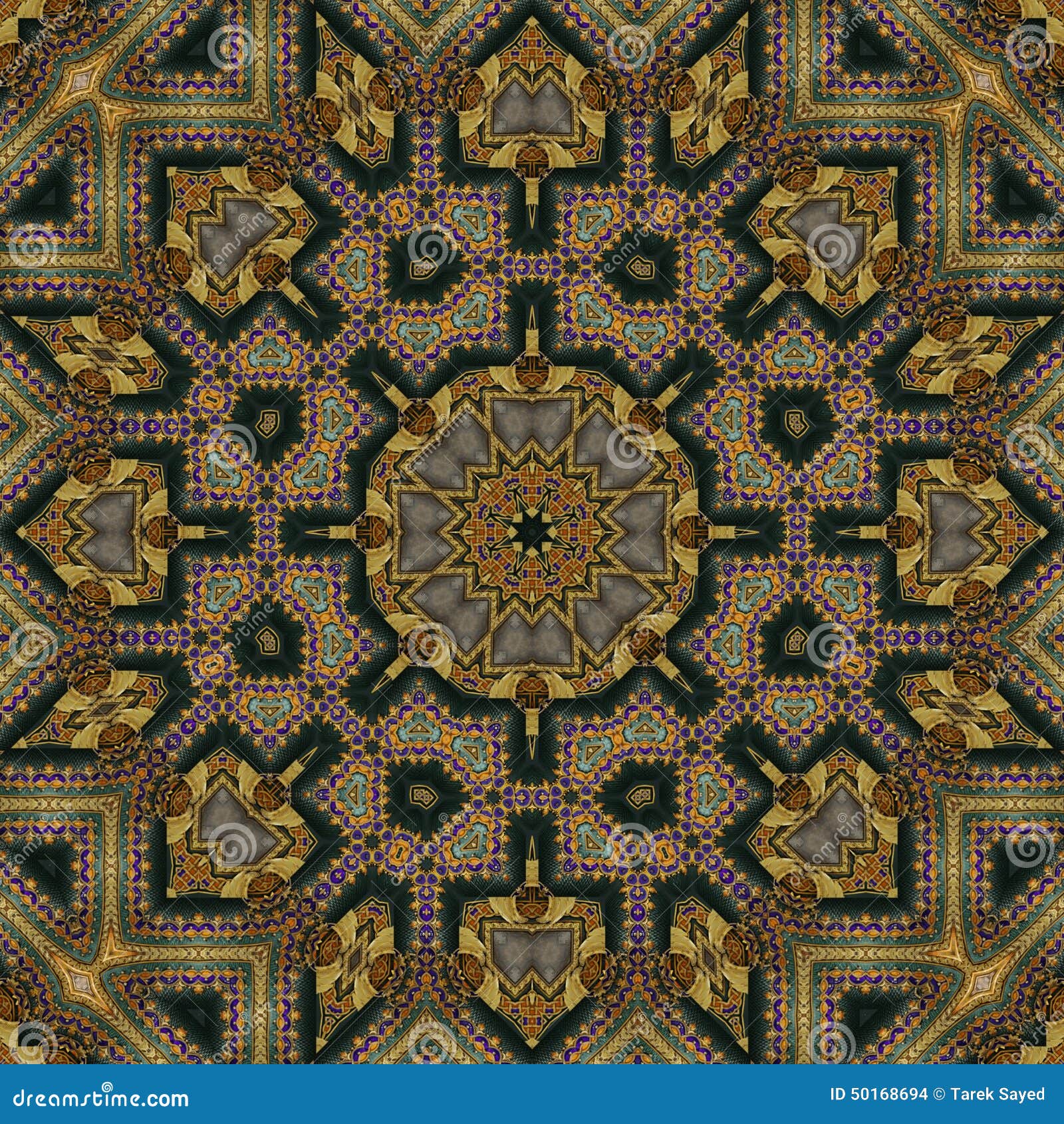 Seamless Celtic Pattern 002 Stock Illustration - Illustration of gold ...