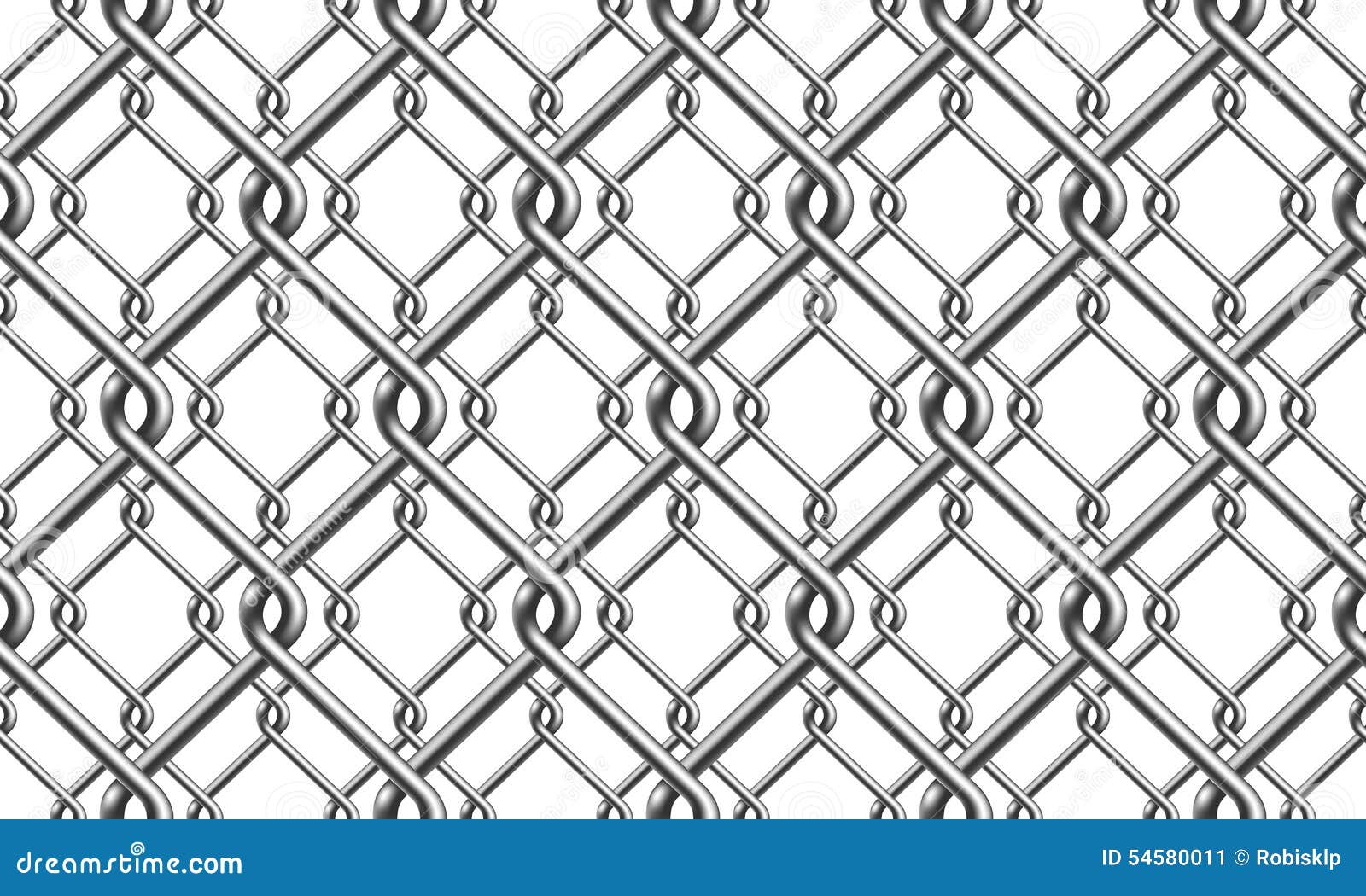 Seamless Chain Pattern. Silver Metallic Chain Texture. Vector ...