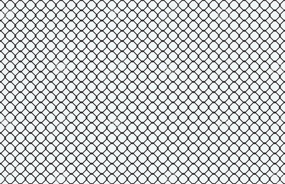 Seamless Chain Link Fence Pattern with Tilted Angled Design Stock ...
